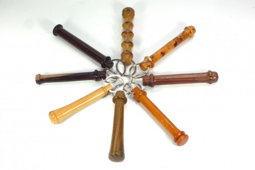 Wooden Kubotans - Tommy Woodpecker Woodworks